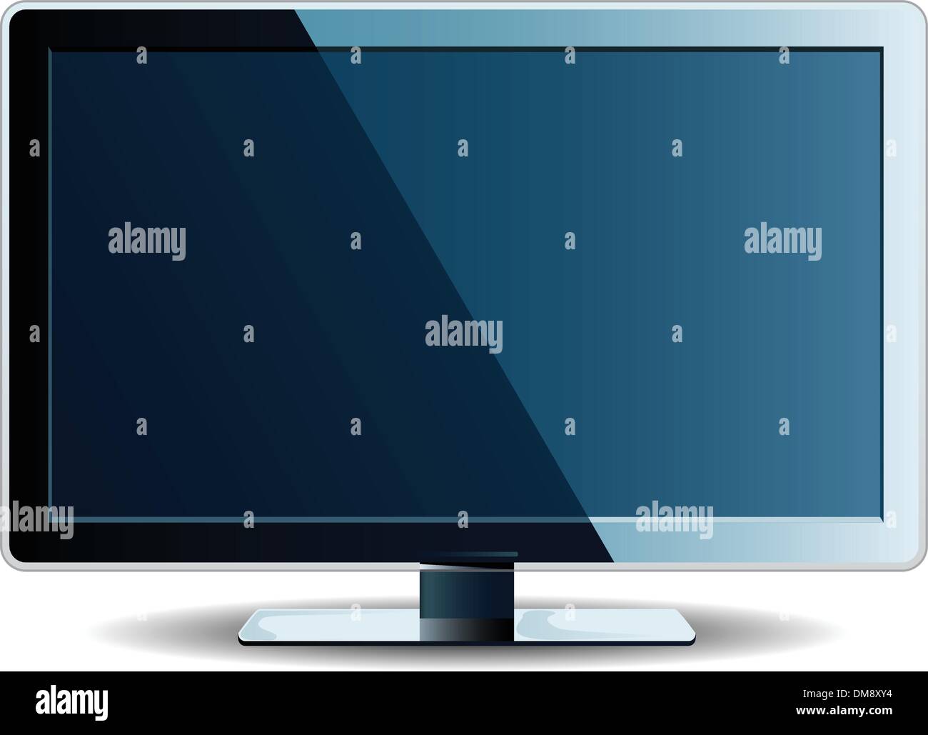Vector Computer Monitor Stock Vector Image & Art - Alamy