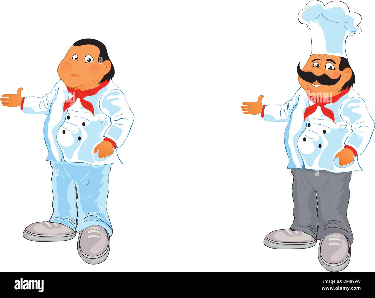 Figure of the cook Stock Vector Images - Alamy