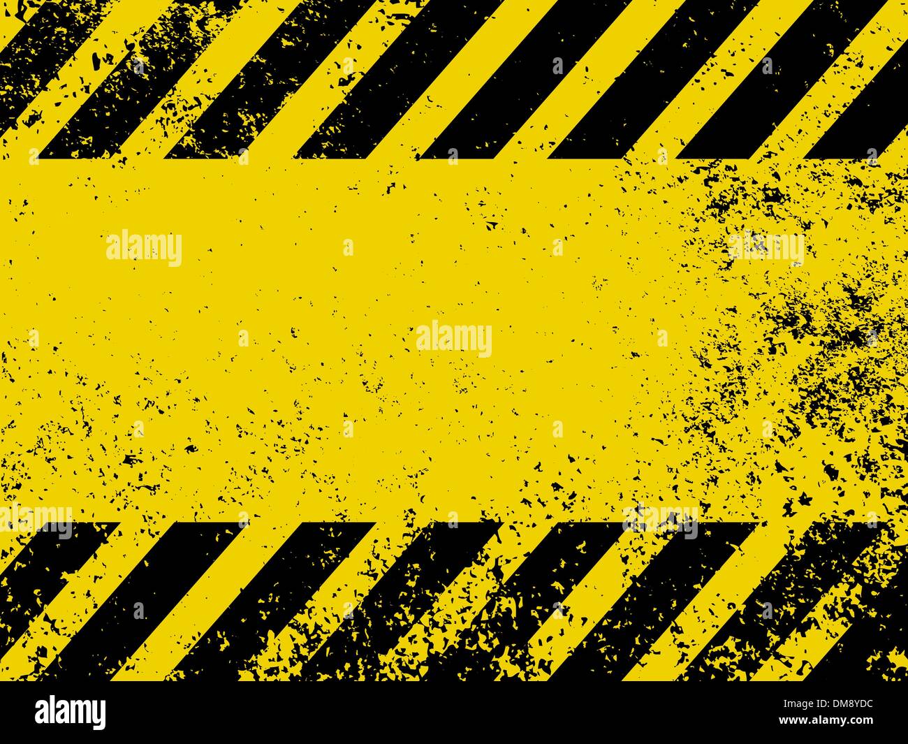 A grungy and worn hazard stripes texture. EPS 8 Stock Vector Image ...
