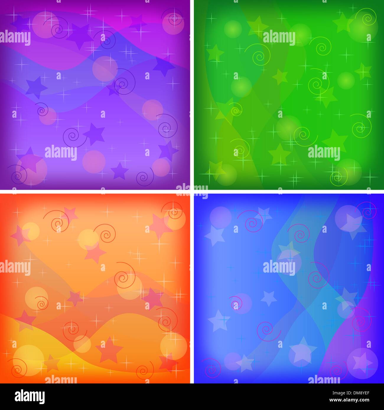 Abstract set red background Stock Vector Images - Alamy