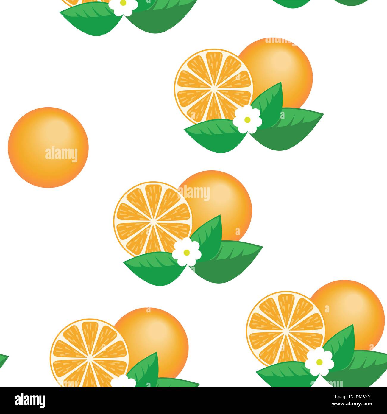 Orange seamless pattern Stock Vector Image & Art - Alamy