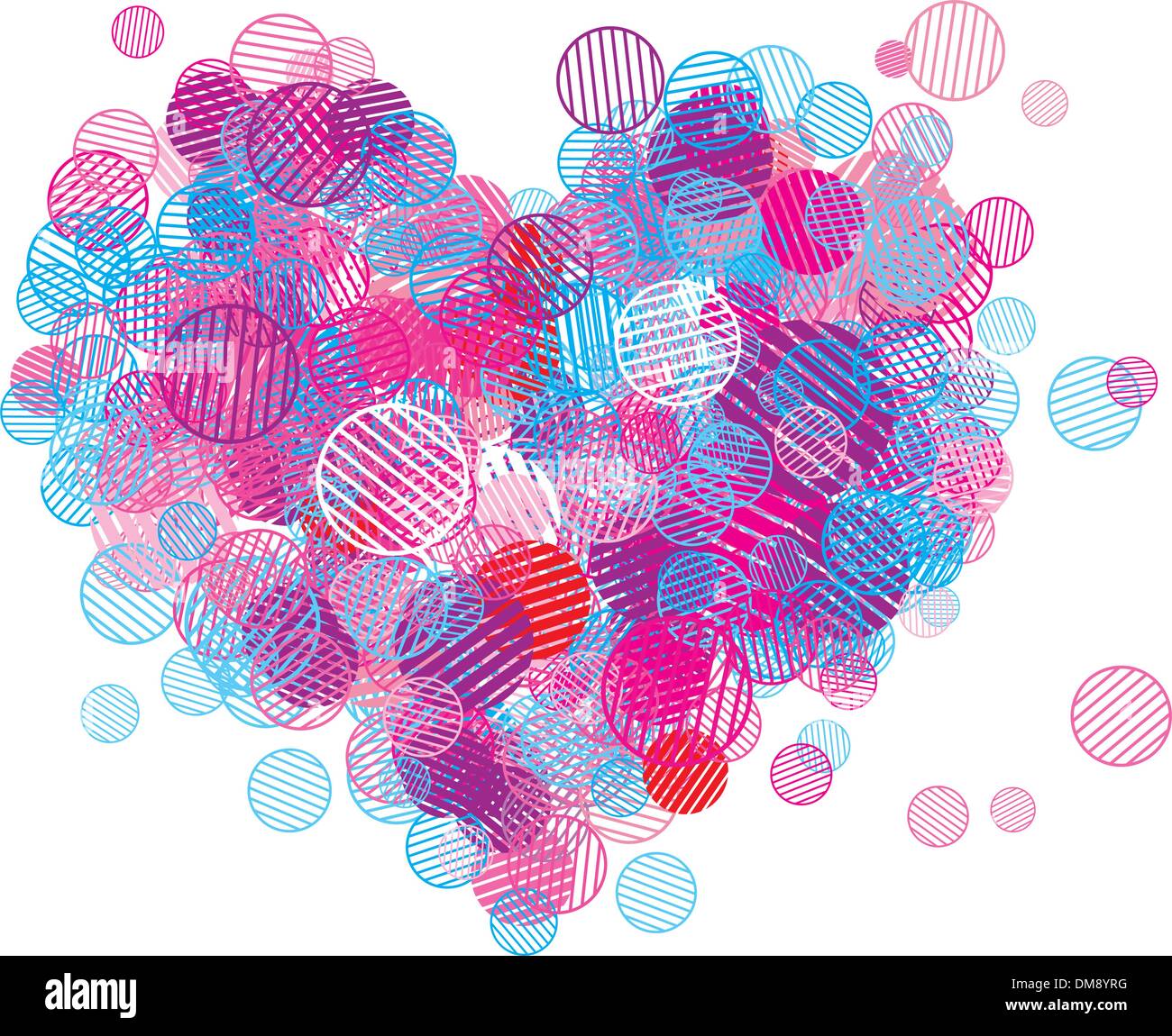 Abstract heart shape for your design Stock Vector Image & Art - Alamy