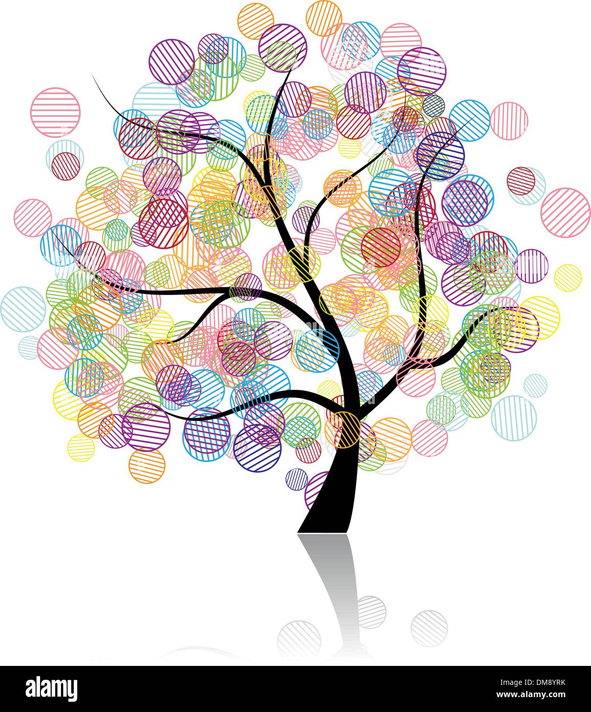 Art tree fantasy Stock Vector Image & Art - Alamy