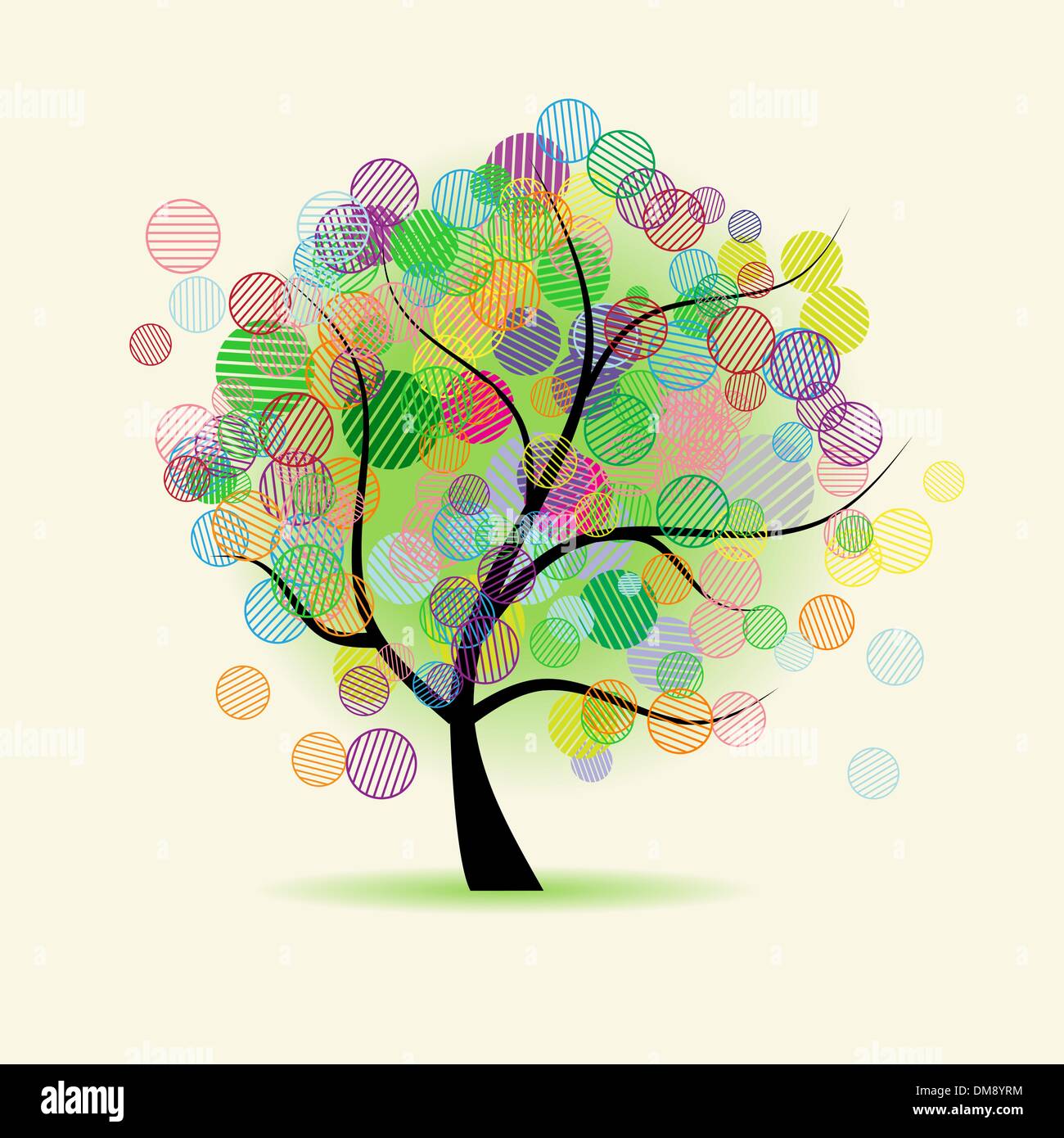 Art tree fantasy Stock Vector Image & Art - Alamy