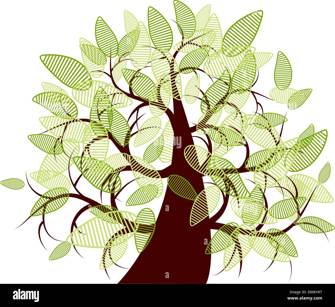 Art tree beautiful for your design Stock Vector Image & Art - Alamy