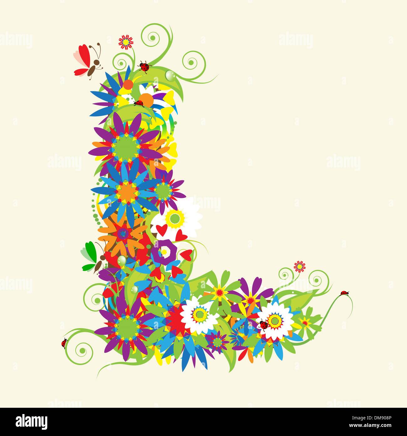 L letters hi-res stock photography and images - Alamy