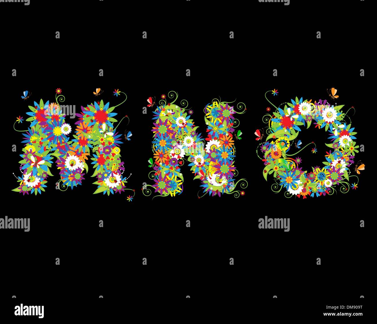 Alfabet illustration hi-res stock photography and images - Alamy