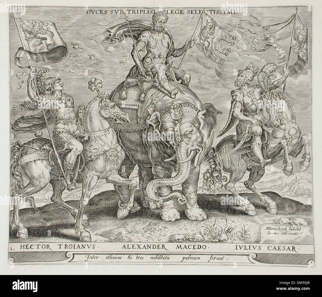 This image showcases 'Three Roman Emperors' from the collection of ...