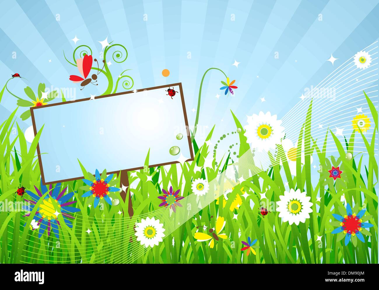 Summer meadow painting hi-res stock photography and images - Alamy
