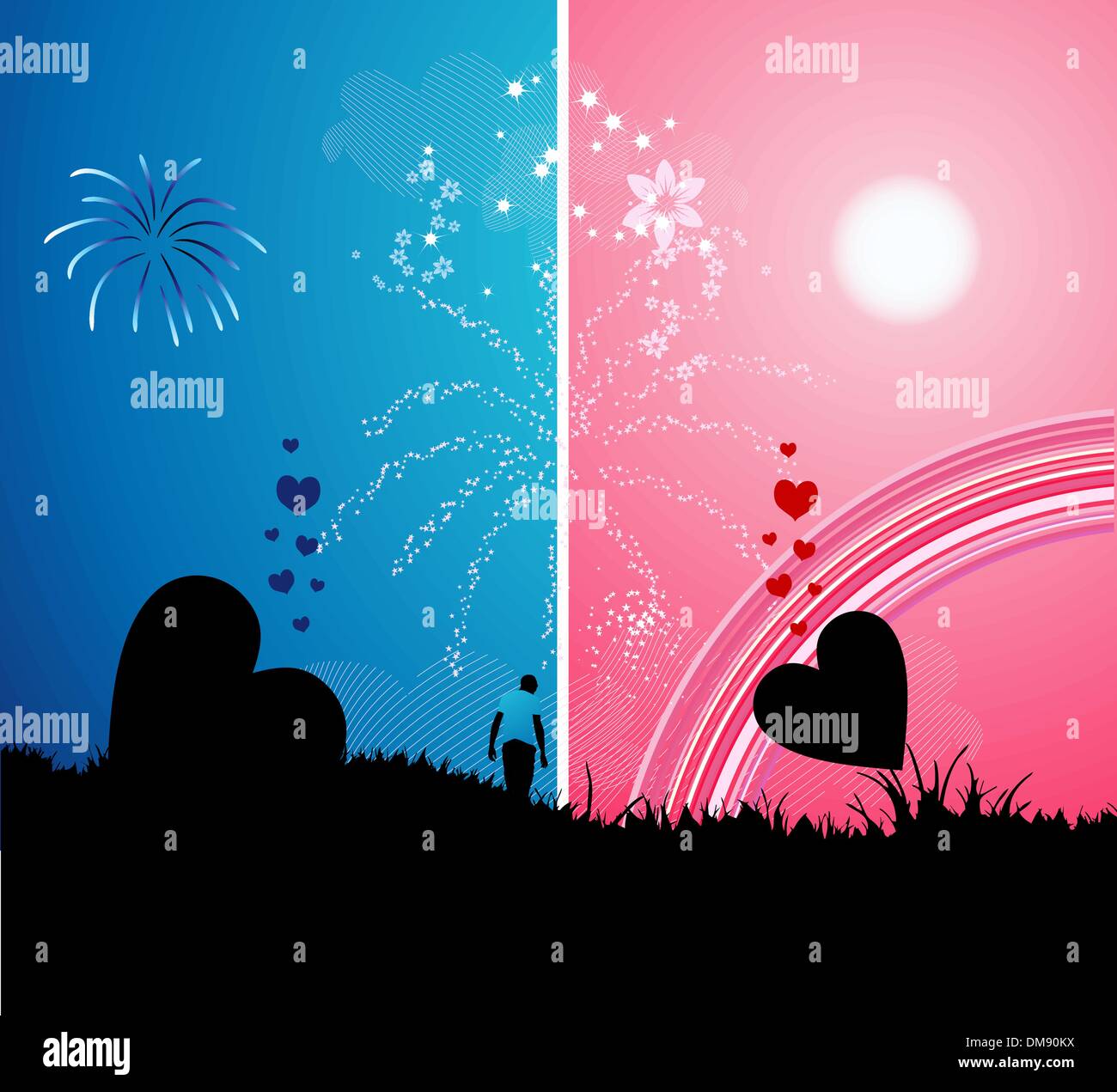 Sensuality romantic Stock Vector Images - Alamy