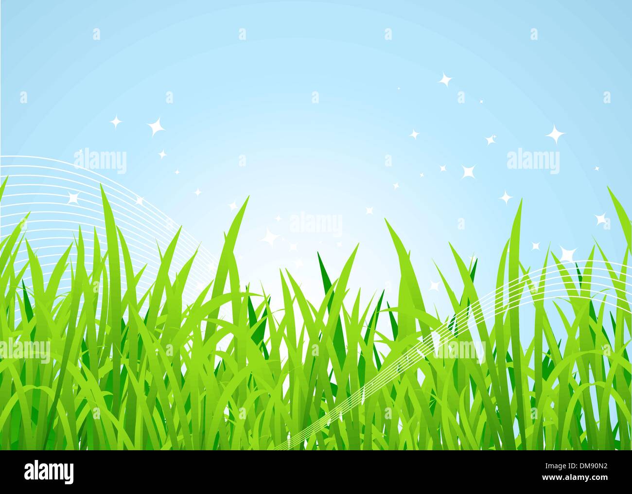Spring meadow beautiful Stock Vector Image & Art - Alamy