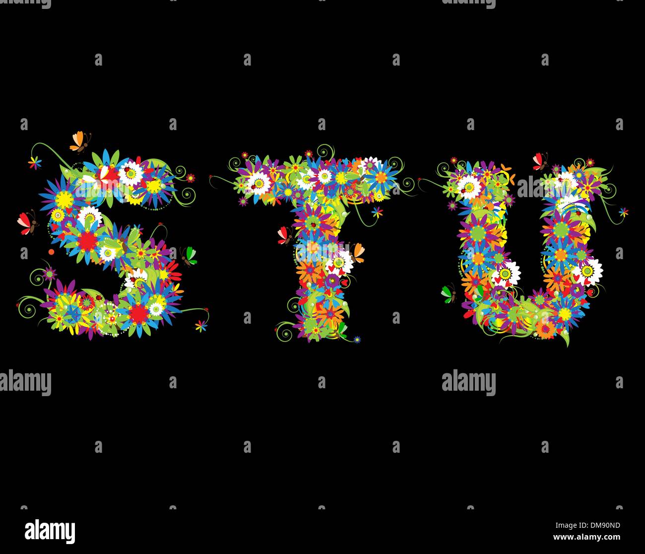 Alfabet Stock Vector Images - Alamy