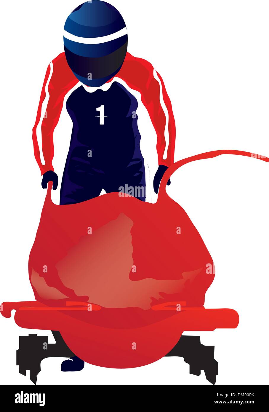 Bobsled riding hi-res stock photography and images - Alamy