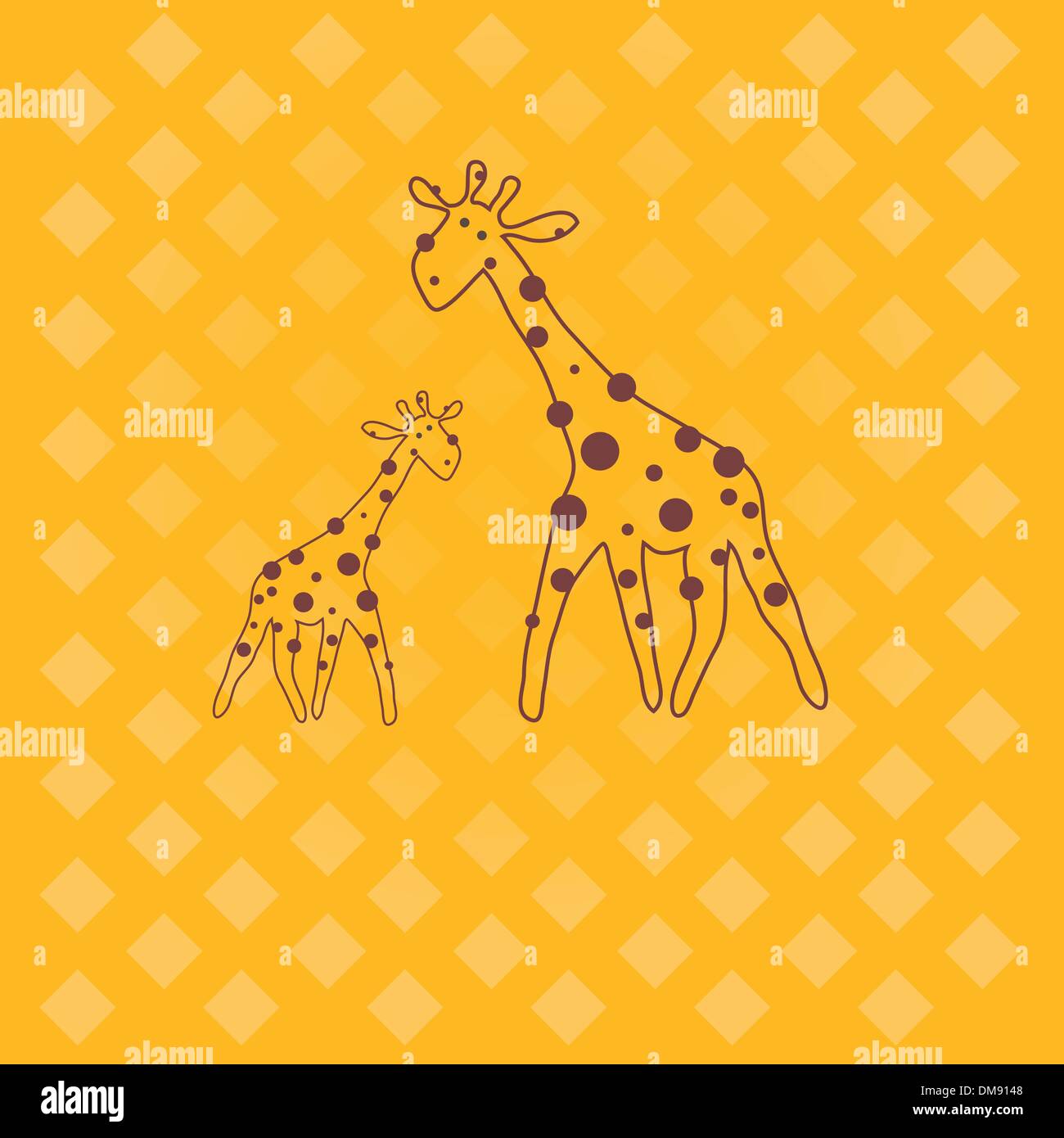 giraffe . Vector illustration Stock Vector Image & Art - Alamy