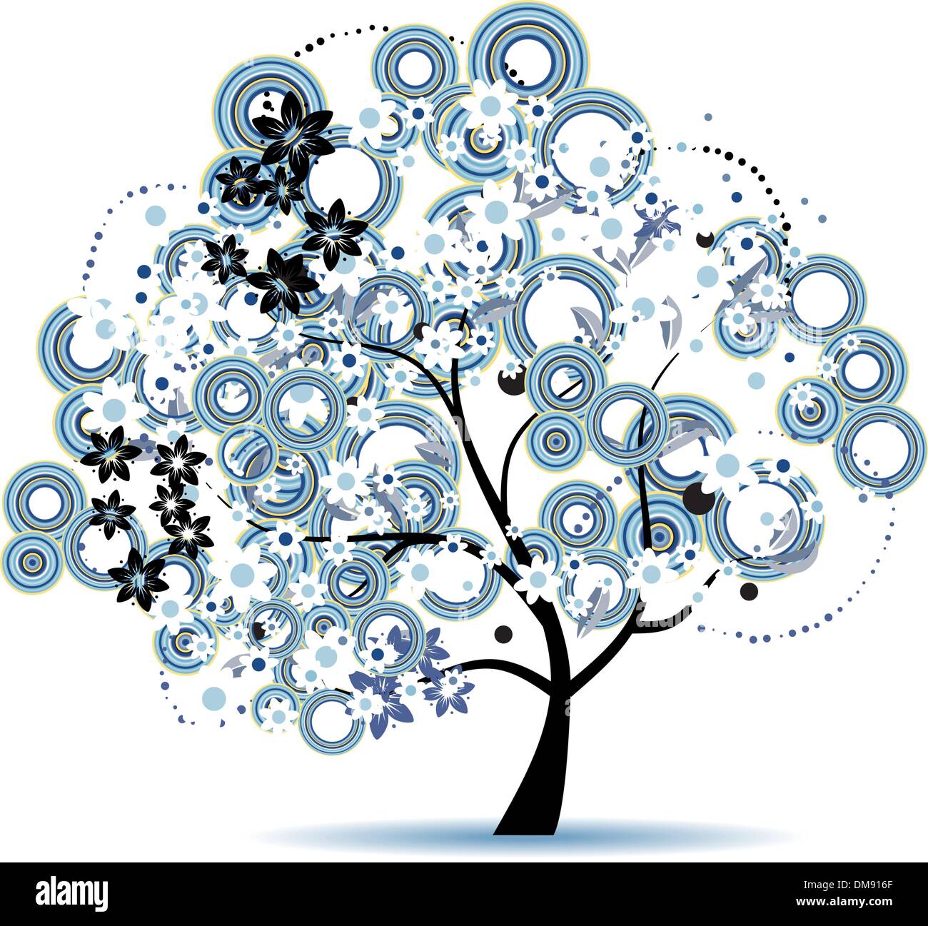 Art tree beautiful for your design Stock Vector Image & Art - Alamy