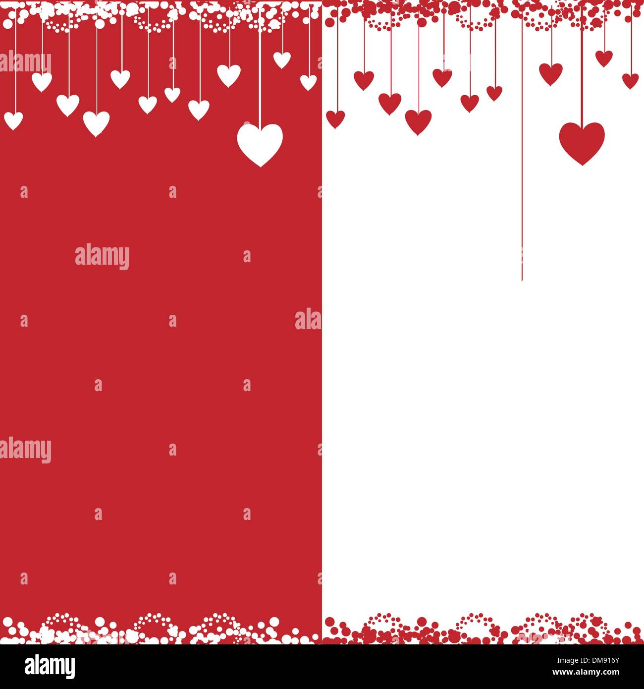 Valentine card, vector illustration Stock Vector Image & Art - Alamy