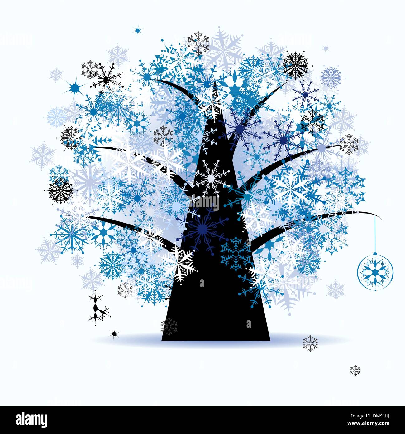 Snowflakes christmas hi-res stock photography and images - Alamy