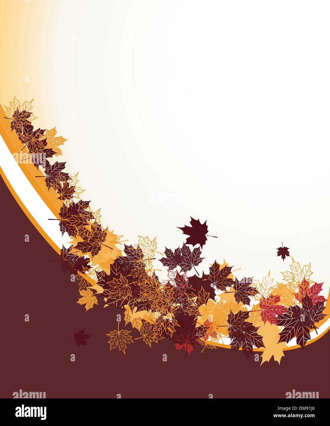 Cartoon leaf frame Stock Vector Images - Alamy