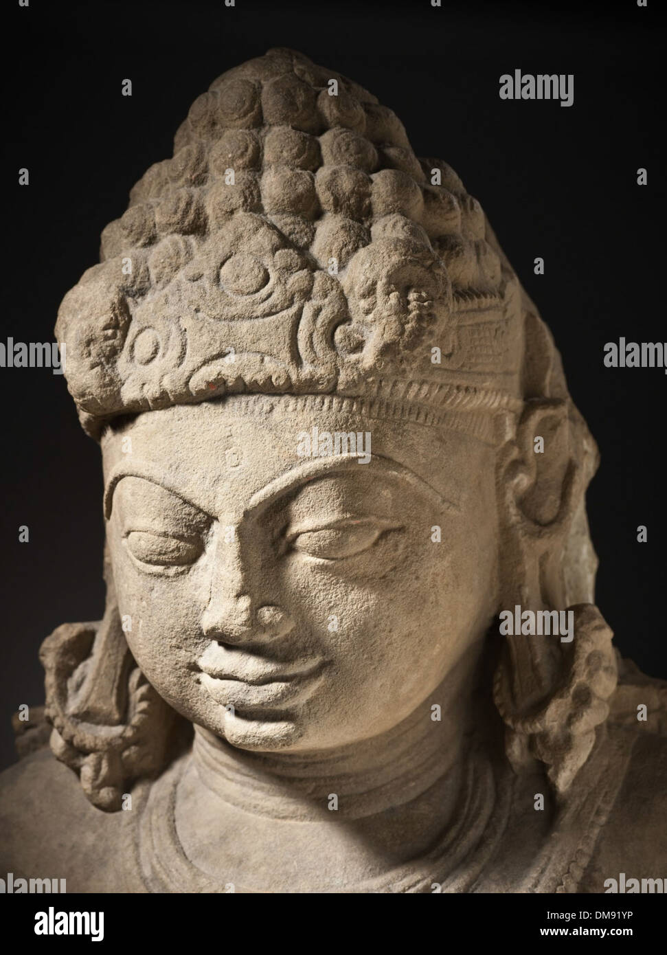This sculpture of Vamana, the Dwarf Avatar of Vishnu, depicts a ...