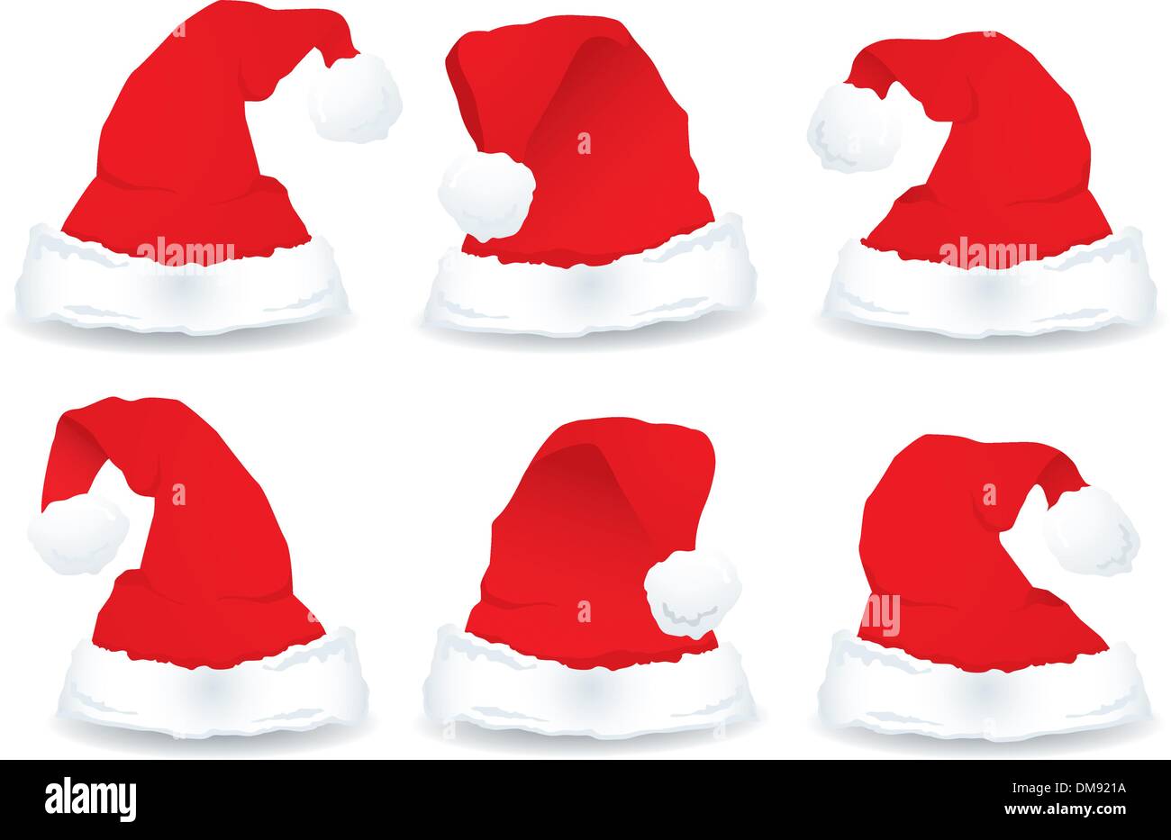 Santa hat illustrations hi-res stock photography and images - Alamy