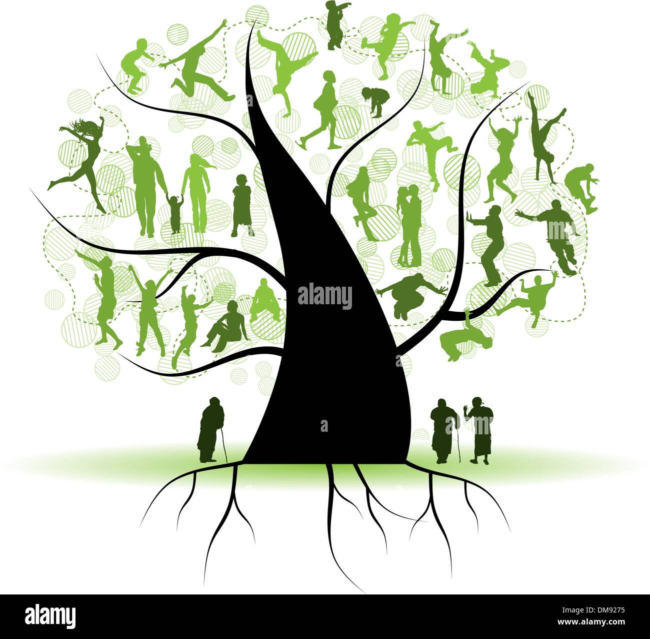 Women friendship child not man Stock Vector Images - Alamy