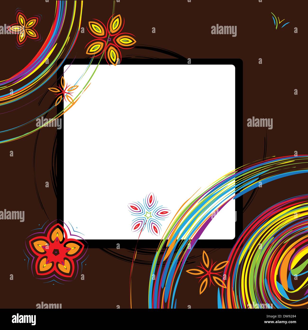 Picture frame design, place for your image or text Stock Vector Image ...
