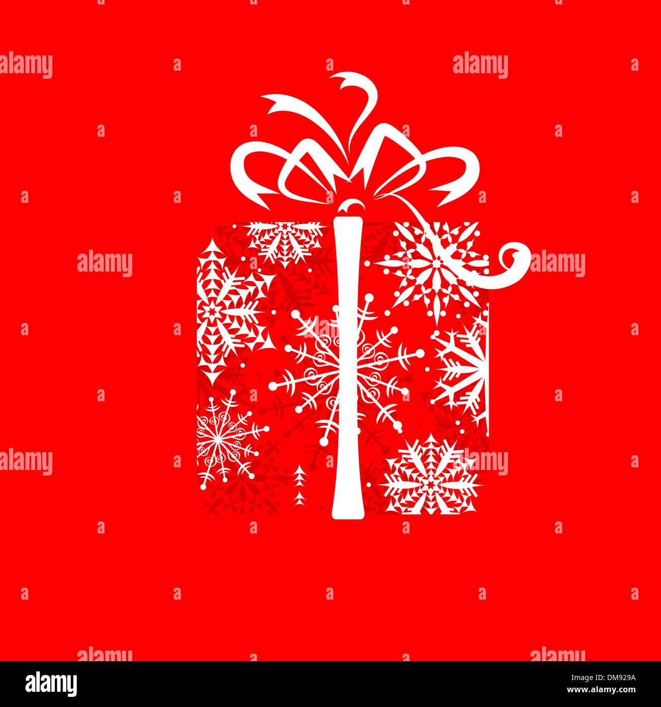 Christmas gift box Stock Vector Image & Art - Alamy