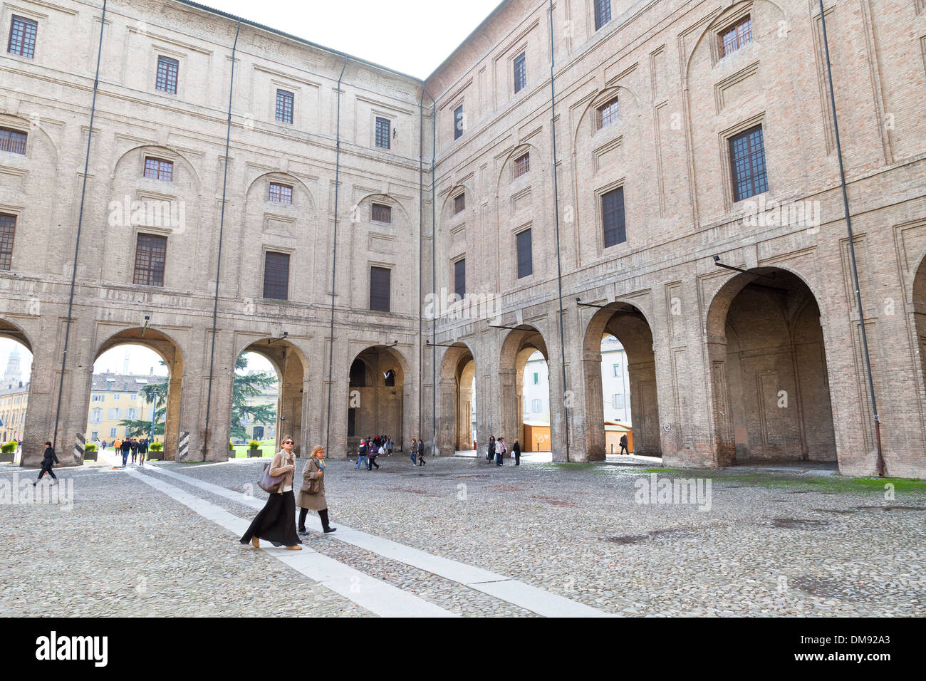 Piazza della Pilotta in Parma, Italy Stock Photo - Alamy