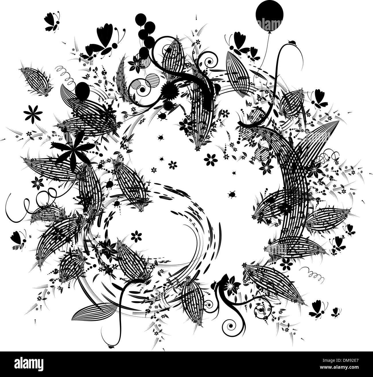 Summer shape Black and White Stock Photos & Images - Alamy