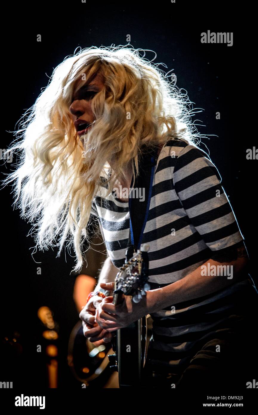 Toronto, Ontario, Canada. 12th Dec, 2013. Member of Canadian rock band ...