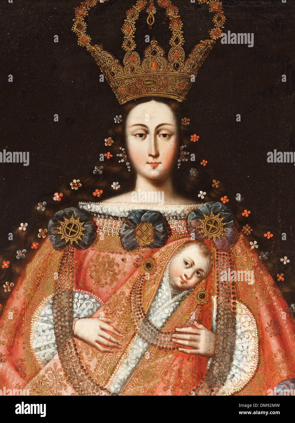 'Virgin of Belen' (Virgen de Belen) is a devotional piece of religious ...