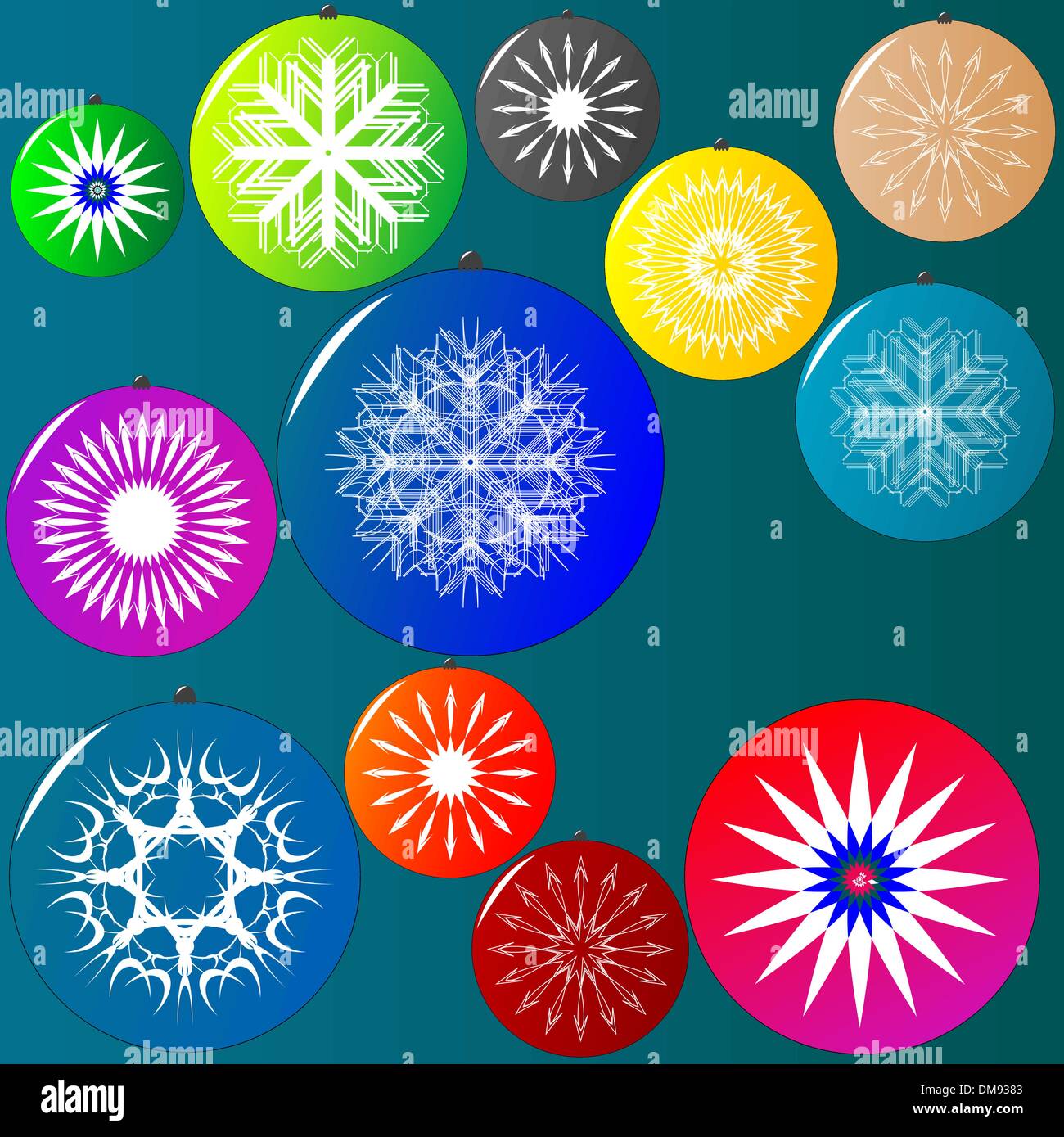 Christmas collection vector vectors hi-res stock photography and images ...
