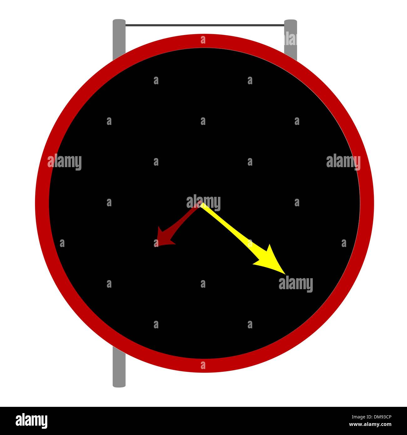 Timer icons in color Stock Vector Images - Alamy