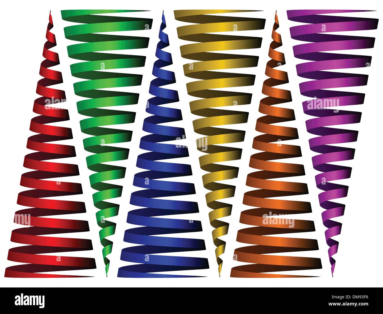 Christmas cone on white Stock Vector Images - Alamy