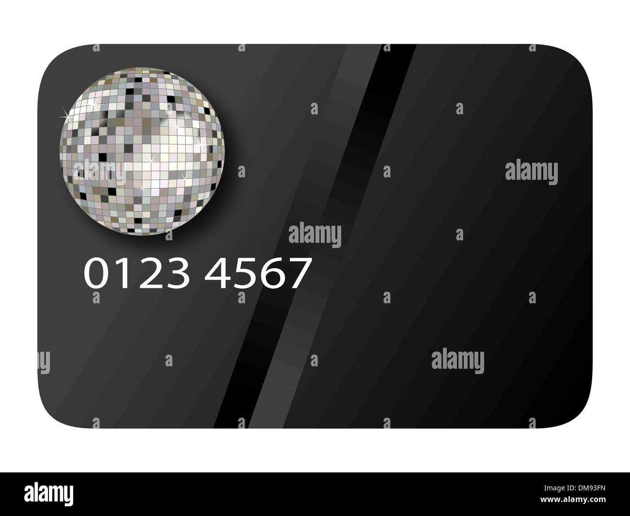 Black debit card Stock Vector Images - Alamy