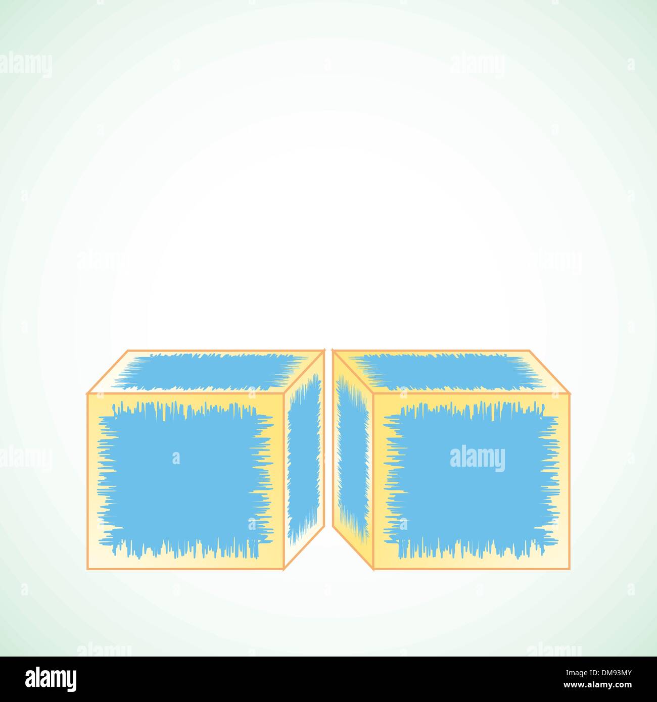 cubes alphabet I Stock Vector Image & Art - Alamy