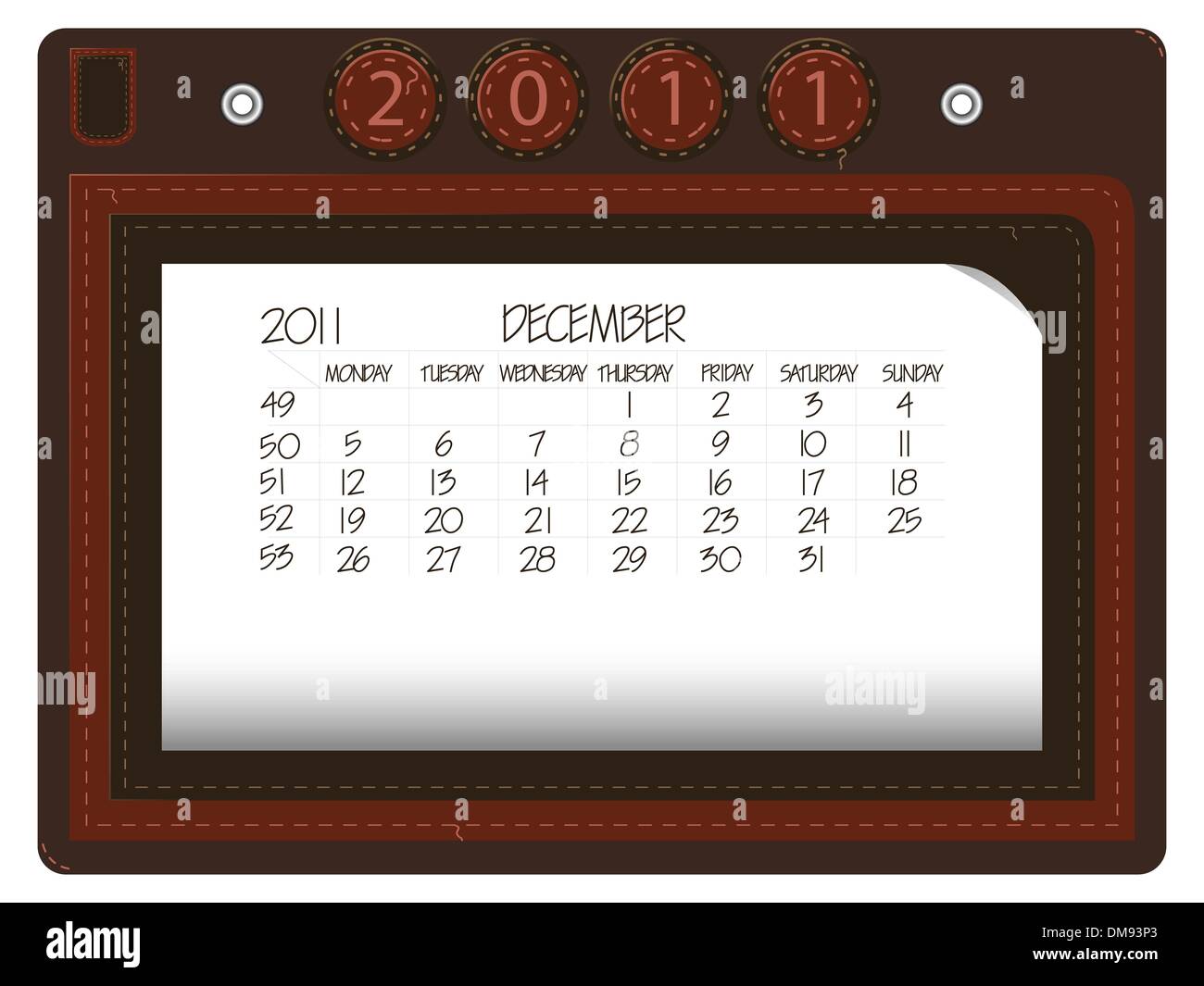 December for class Stock Vector Images - Alamy