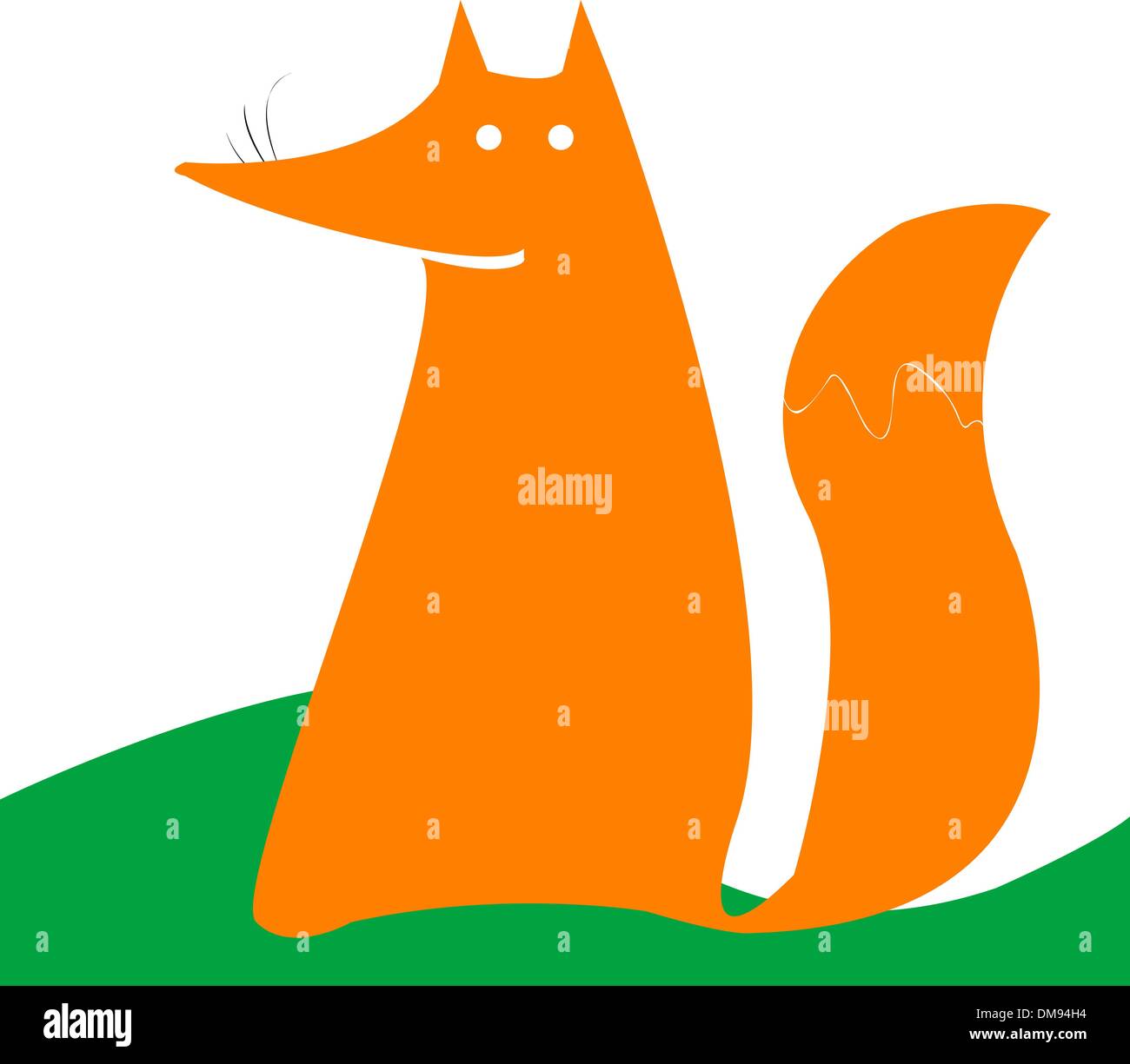 Red fox vector vectors hi-res stock photography and images - Alamy