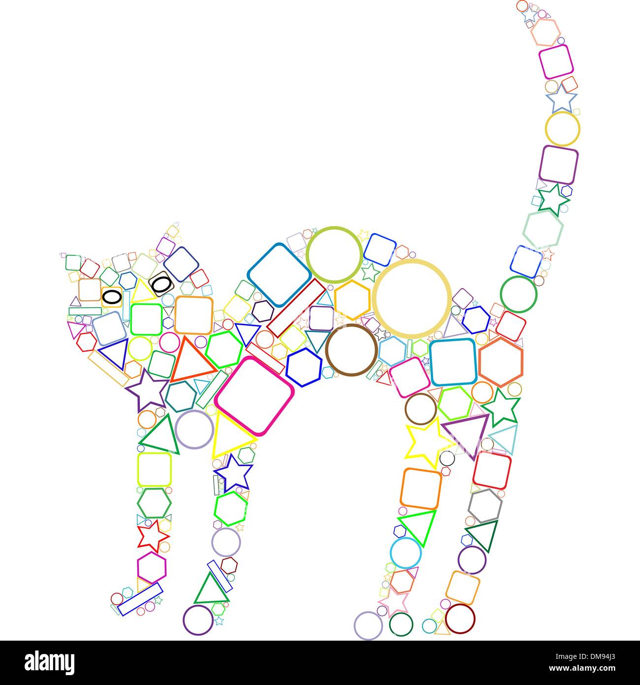 Cat circles hi-res stock photography and images - Alamy