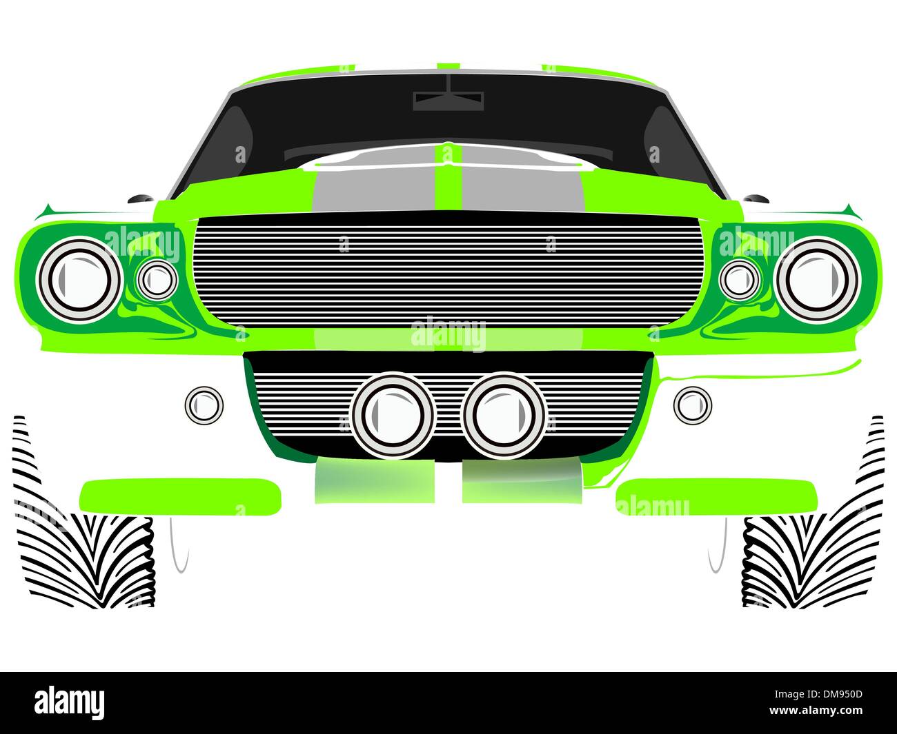 Front of car Stock Vector Images - Alamy