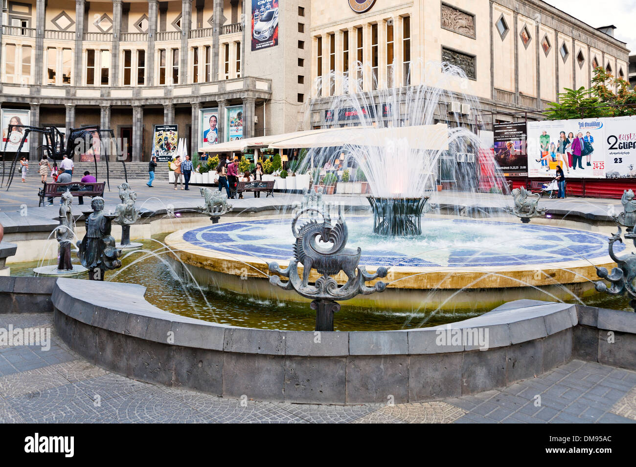 Aznavour square hi-res stock photography and images - Alamy