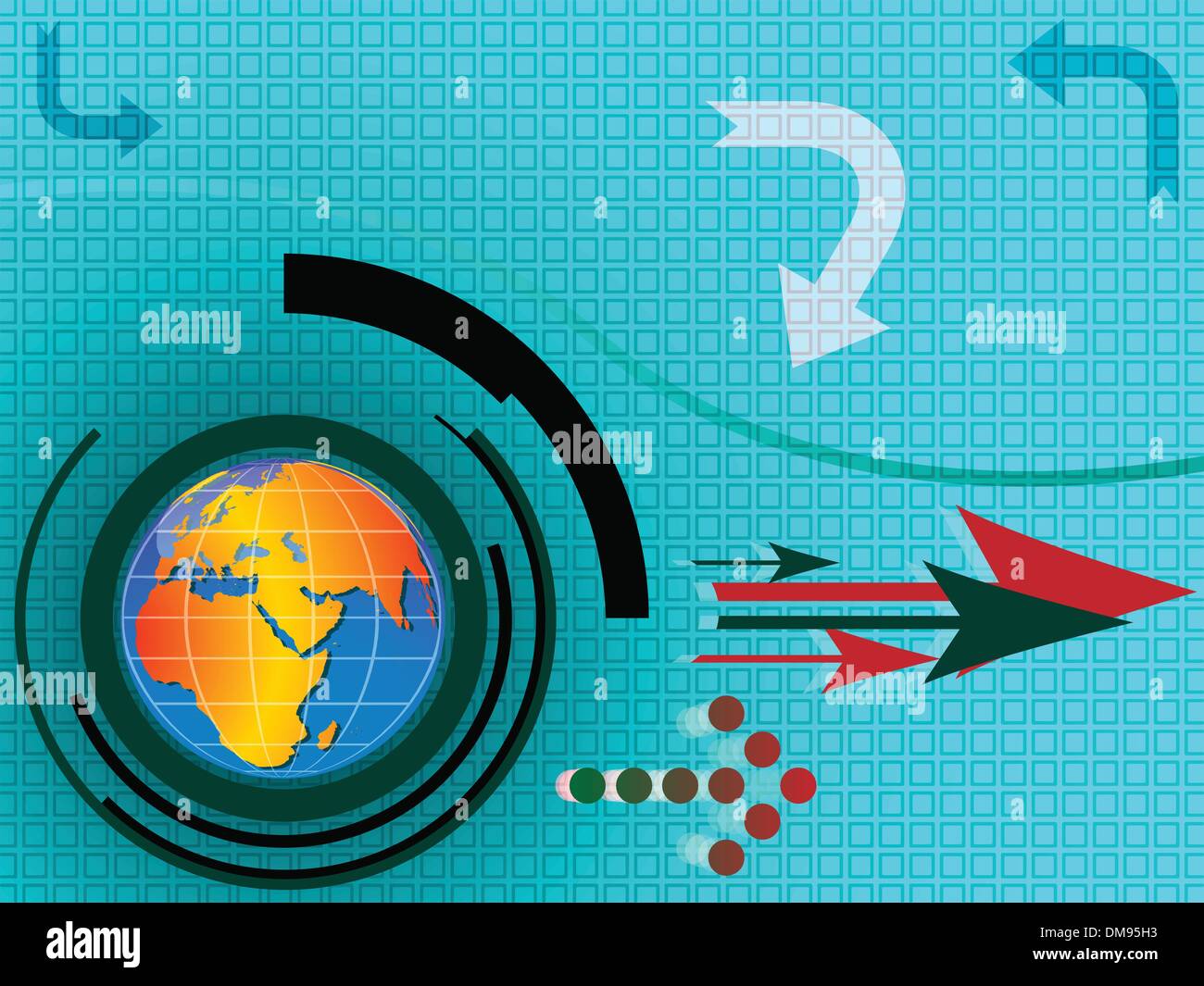 hi tech abstract template Stock Vector Image & Art - Alamy