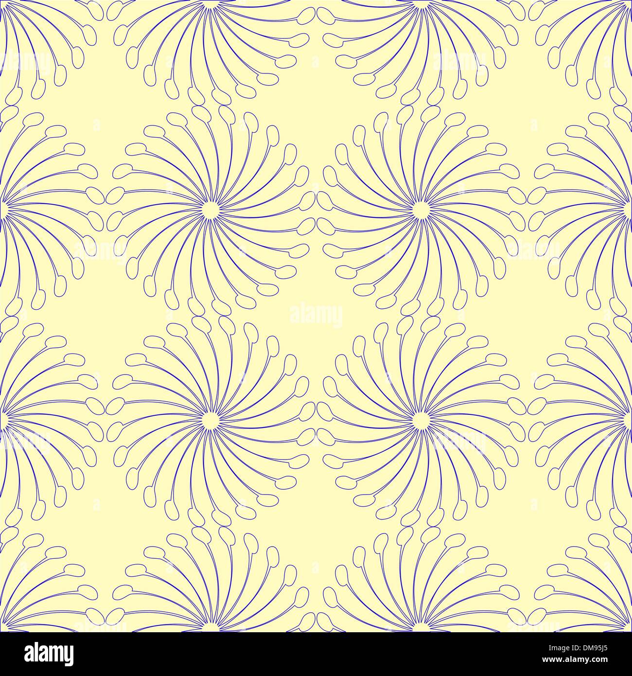 interesting blue seamless pattern Stock Vector Image & Art - Alamy