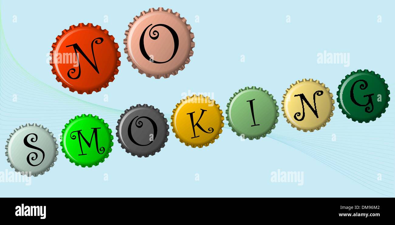 No smoking caps Stock Vector Images - Alamy