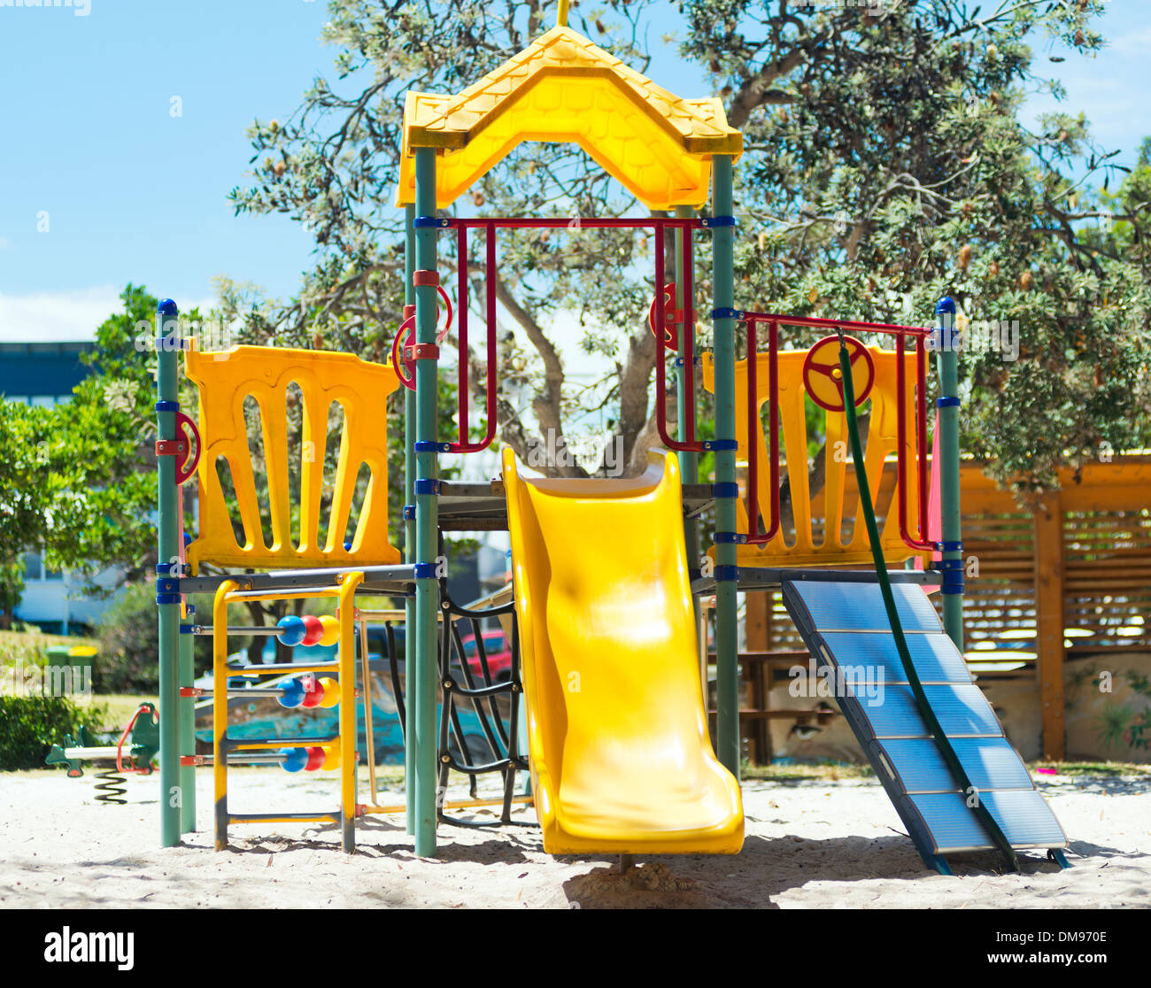 Slide playground nobody hi-res stock photography and images - Alamy