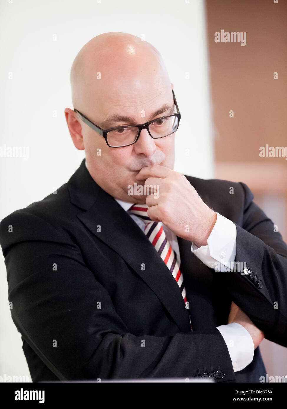 Berlin, Germany. 12th Dec, 2013. Press Conference with Prime Minister ...