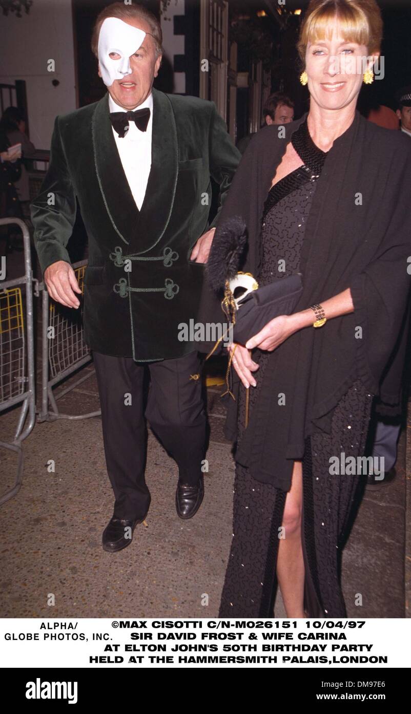 David frost and wife hi-res stock photography and images - Alamy
