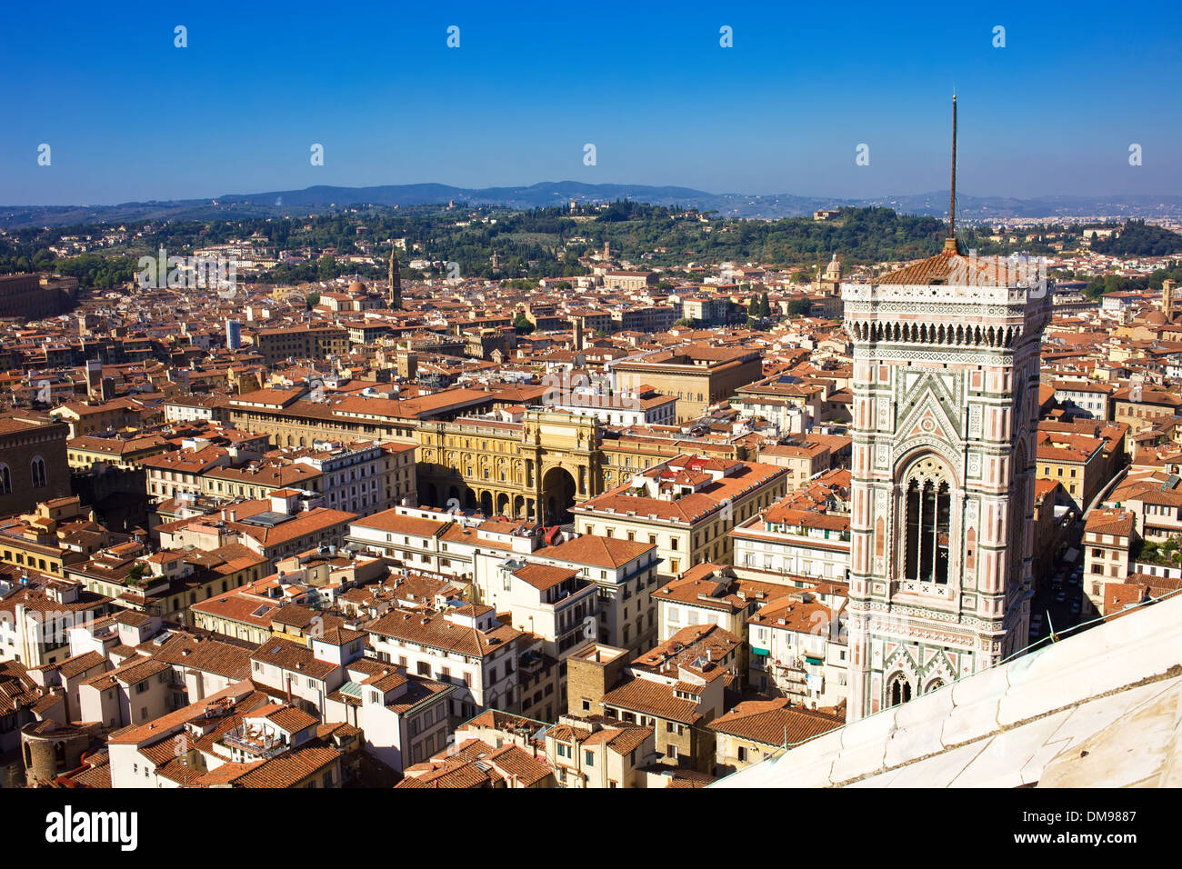 Florence roof top hi-res stock photography and images - Alamy
