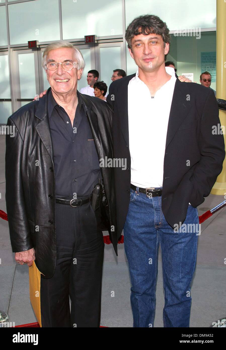 Jan. 1, 1980 - Hollywood, CALIFORNIA, USA - MARTIN LANDAU AND HENRY ...