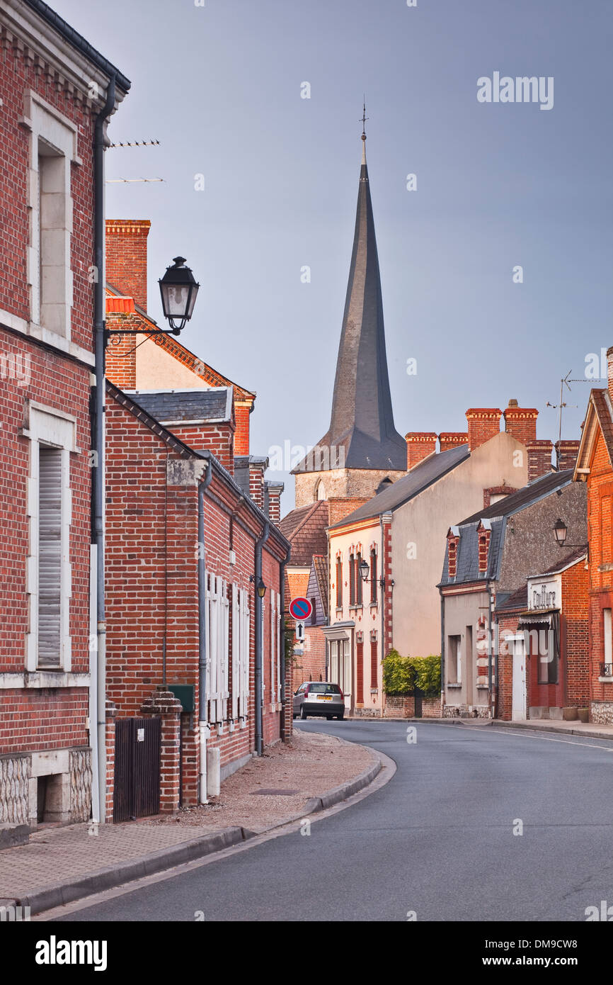 The village of Saint Viatre in Sologne, France Stock Photo - Alamy